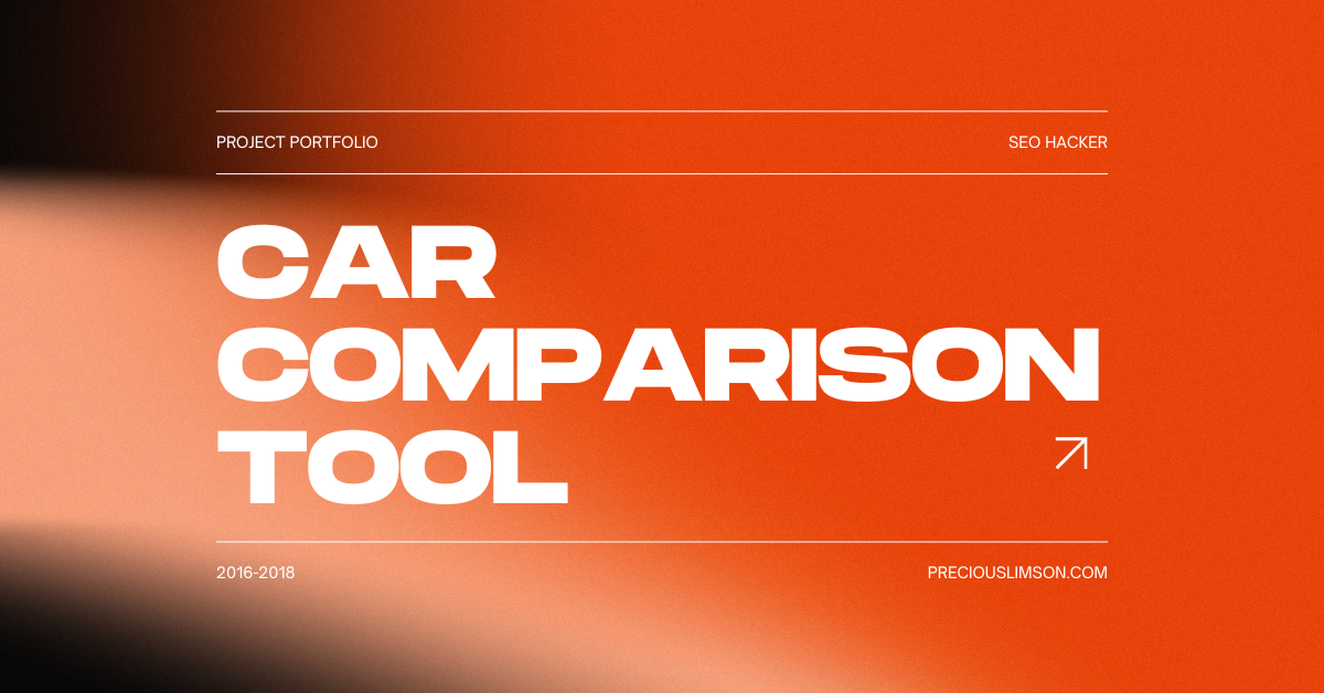 Car Comparison Tool for Toyota – Precious limson